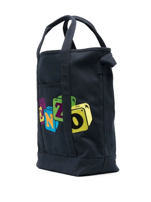 Kenzo Logo-patch Tote