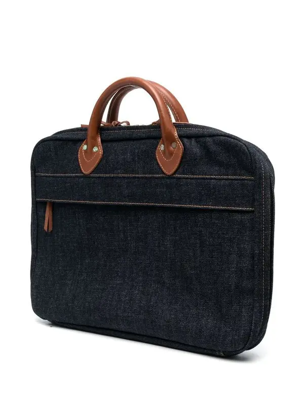 Ralph Lauren Denim Laptop Briefcase