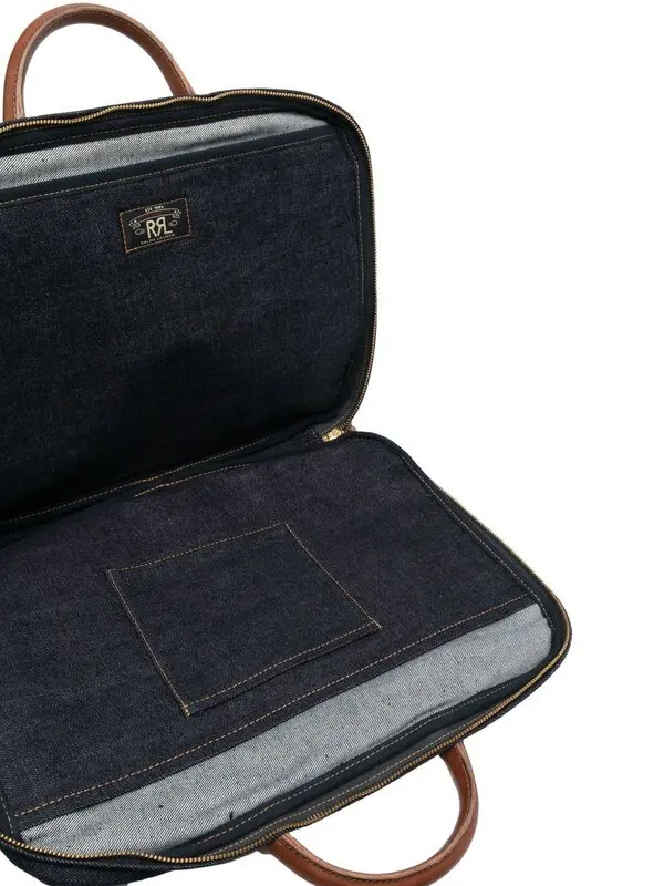 Ralph Lauren Denim Laptop Briefcase