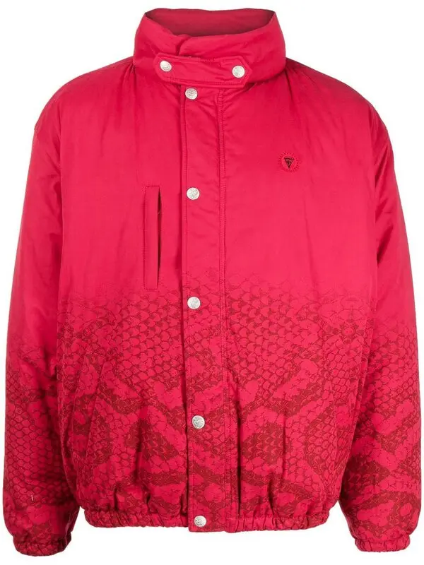 ICECREAM Snakeskin-print Padded Jacket