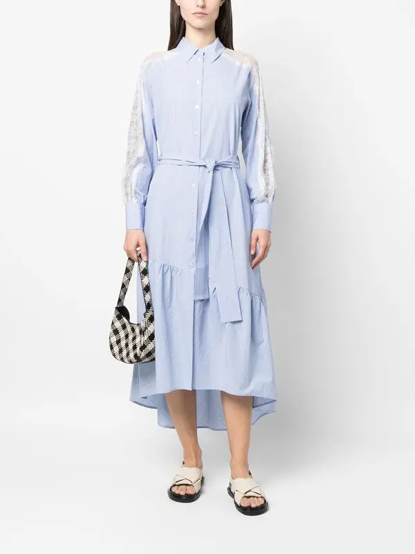 TWINSET Stripe-print Shirt Dress
