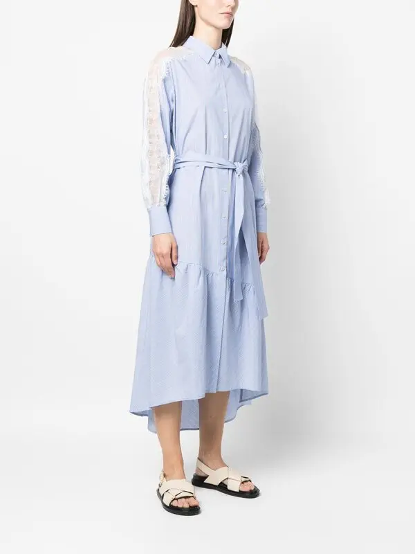 TWINSET Stripe-print Shirt Dress