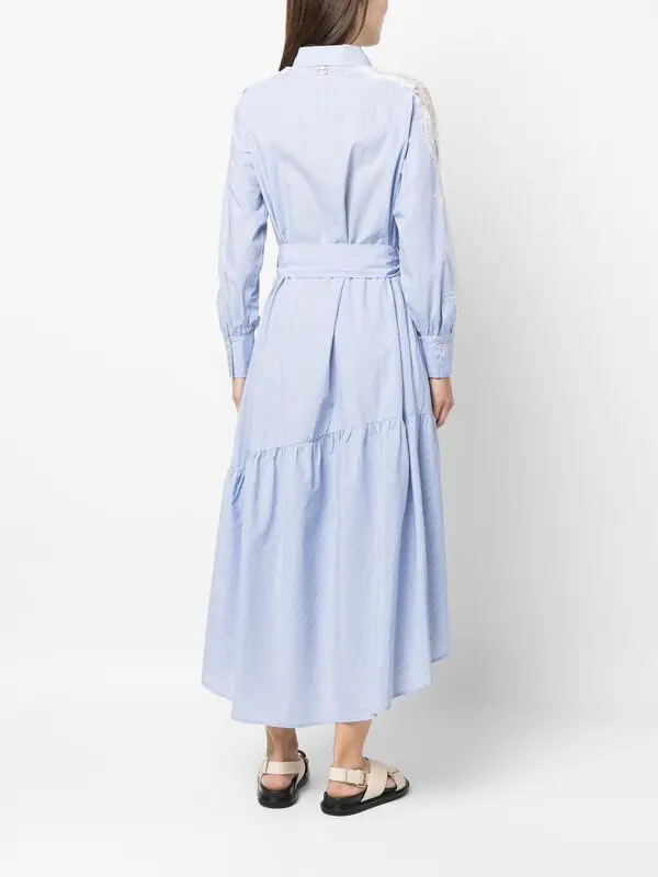TWINSET Stripe-print Shirt Dress