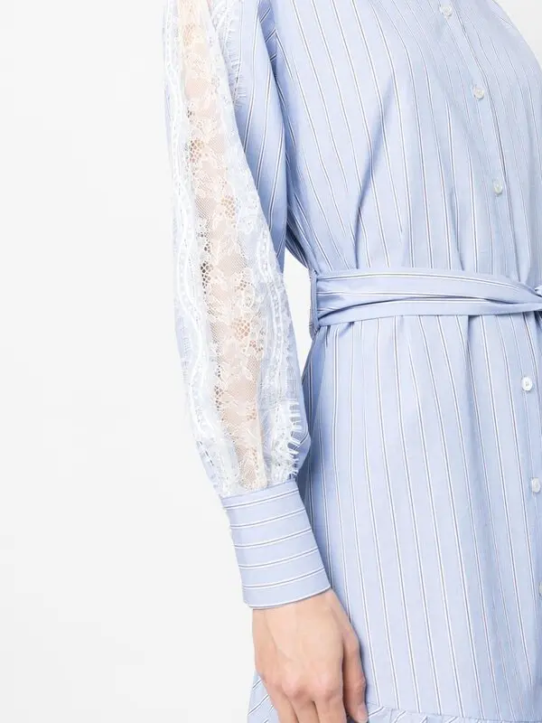 TWINSET Stripe-print Shirt Dress