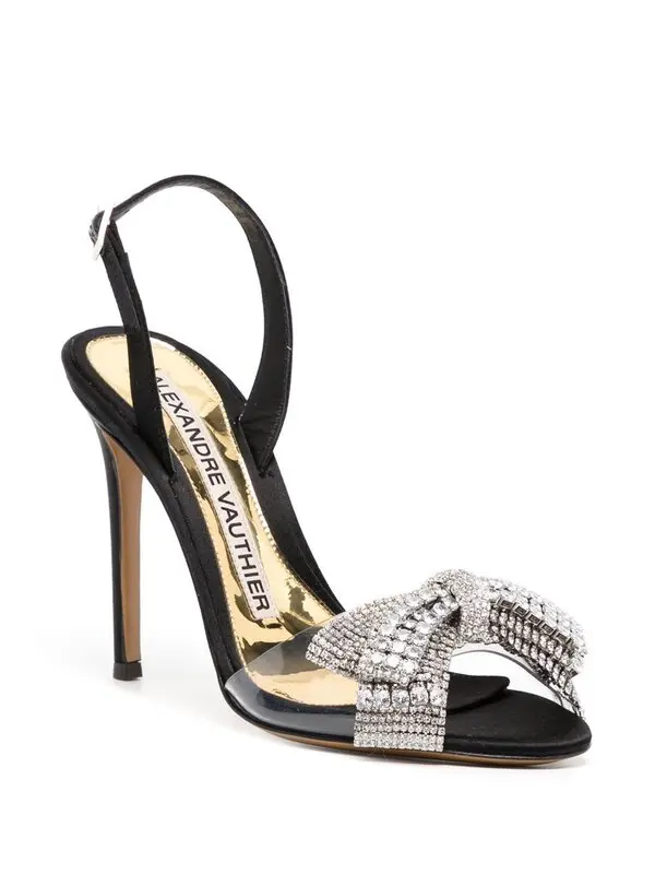Alexandre Vauthier 110mm Embellished Bow Pumps