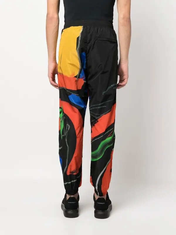 Moschino Abstract-print Track Pants