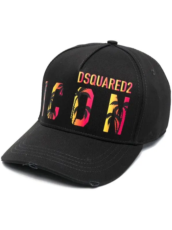 Dsquared2 Logo-print Baseball Cap - Black