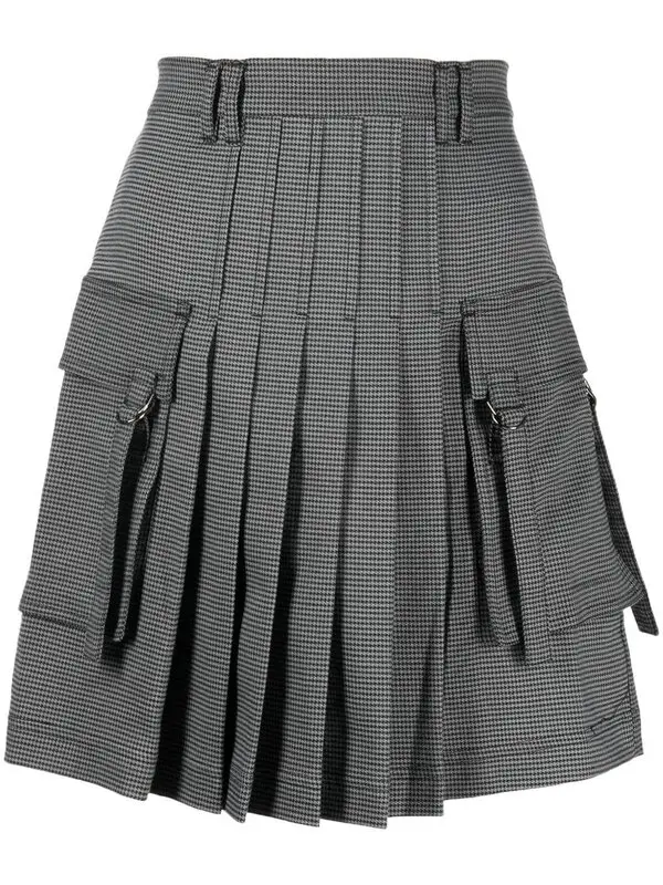 Rokh Pleated Mini Skirt