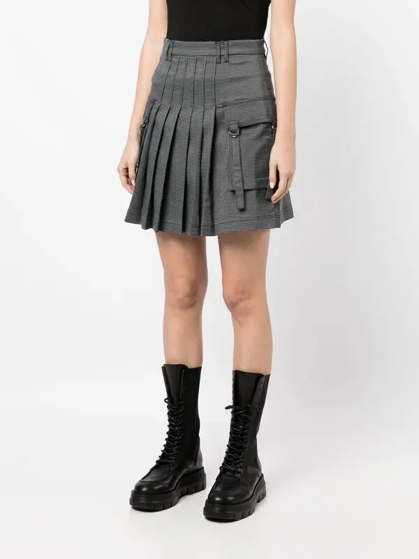 Rokh Pleated Mini Skirt