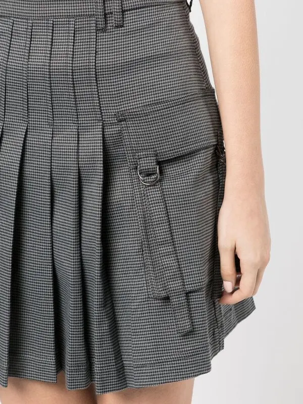 Rokh Pleated Mini Skirt