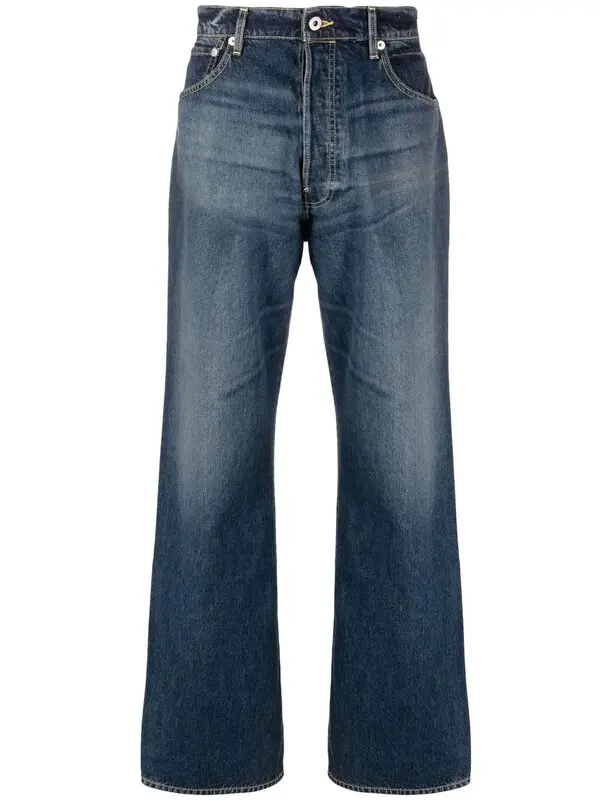 Kenzo Mid-rise Straight-leg Jeans