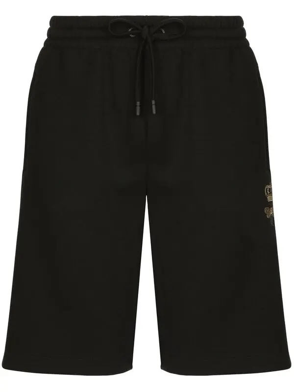 Dolce & Gabbana Embroidered Track Shorts
