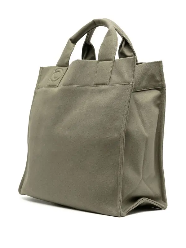 OBJECTS IV LIFE Logo-print Canvas Tote Bag - Green