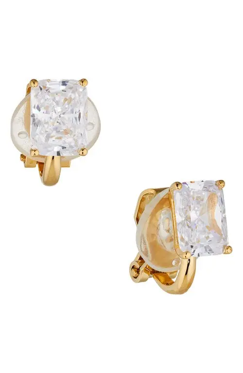 Nadri Clip-on Earrings - Gold