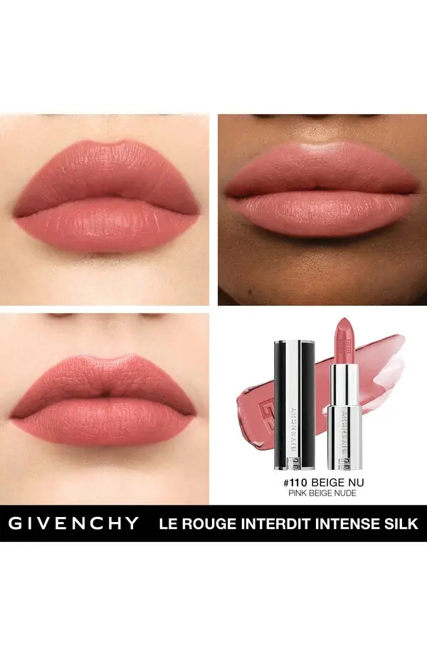 Givenchy Le Rouge Interdit Silk Lipstick - N110
