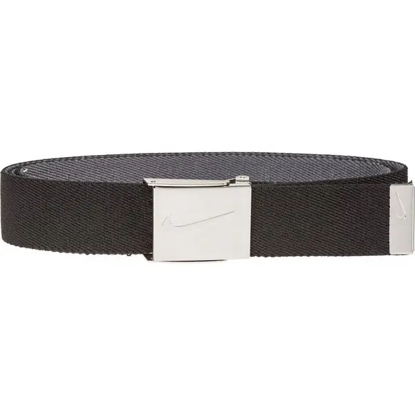 Nike Reversible Web Belt - Black/grey