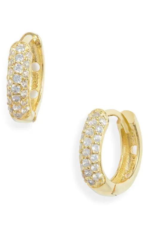 Ben Oni Chrissy Huggie Hoop Earrings