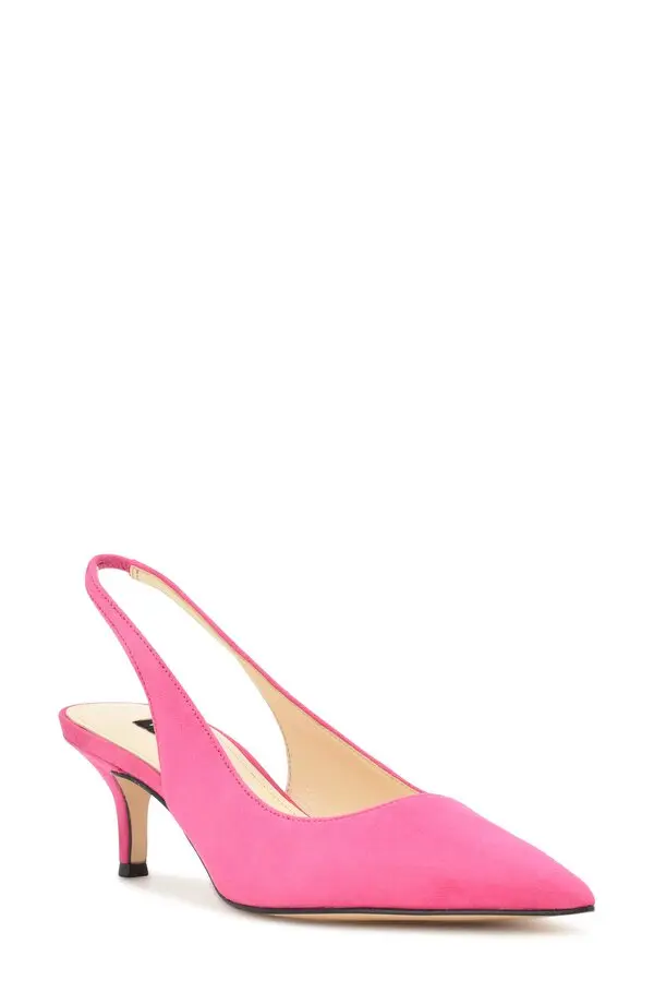 Nine West Nataly Slingback Pumps - Medium Pink