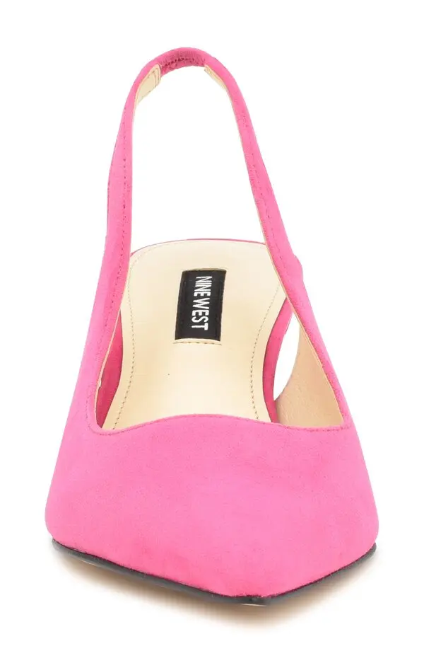 Nine West Nataly Slingback Pumps - Medium Pink