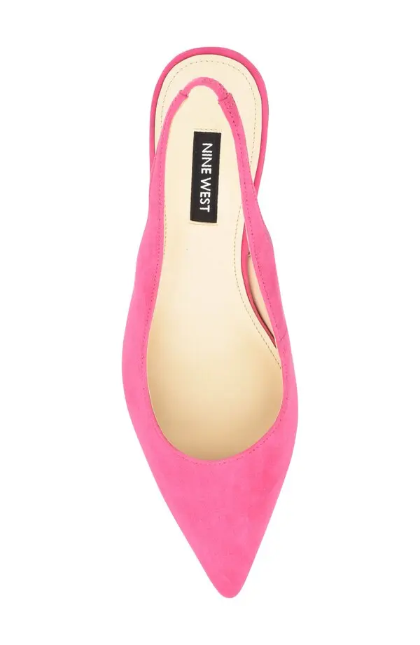 Nine West Nataly Slingback Pumps - Medium Pink