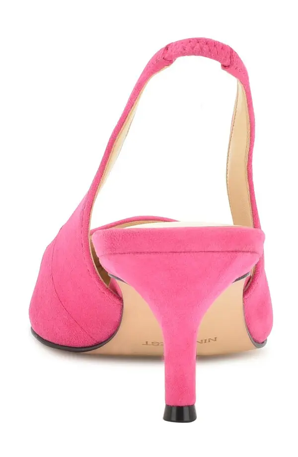 Nine West Nataly Slingback Pumps - Medium Pink