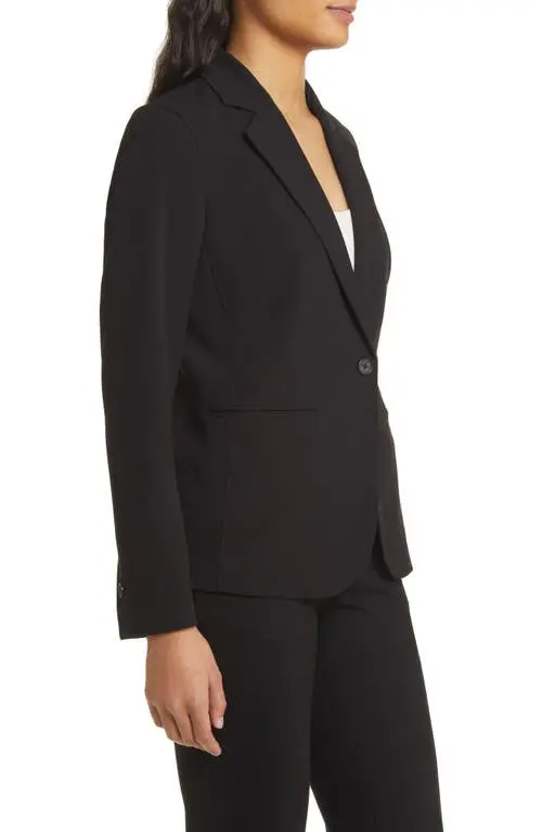 Anne Klein Mélange Blazer - Anne Black
