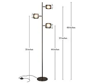 BRIGHTECH Tree 60 In. Led Reading Floor Lamp
