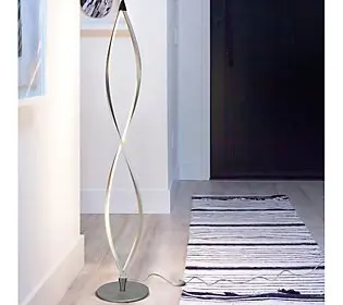 BRIGHTECH Twist 43 In. Led Floor Lamp