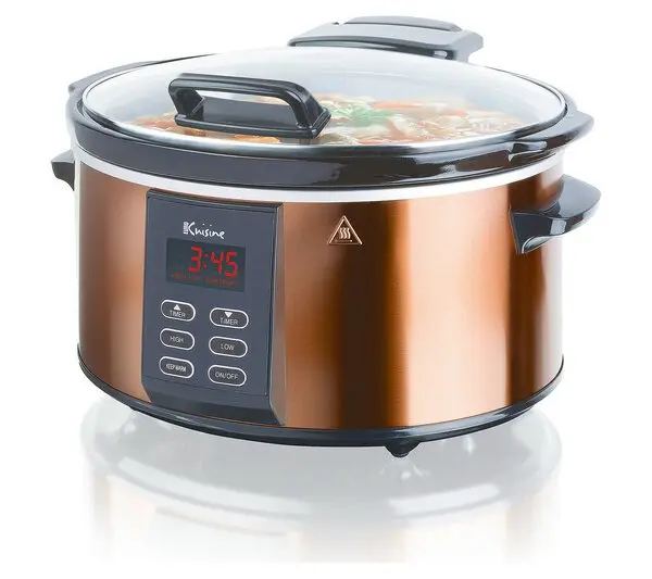EURO-CUISINE Euro Cuisine 6qt Electric Slow Cooker - One-color