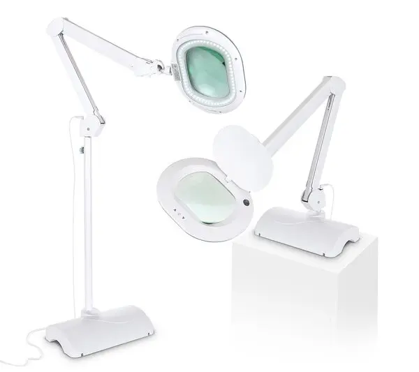 BRIGHTECH Lightview 2in1 Xl Led Magnifier Floor And Desk Lamp - One-color