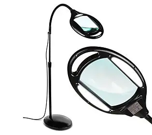 BRIGHTECH Lightview 3-diopter 44' Led Magnifier Floor Lamp - One-color