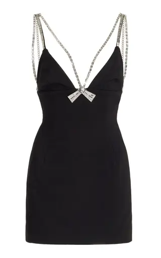 area deco bow mini dress AREA | Dresses | Area Deco Bow Slit Mini Dress