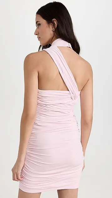 Alexander Wang Interwoven Mini Halter Dress In Light Pink - 75% Off |  Editorialist