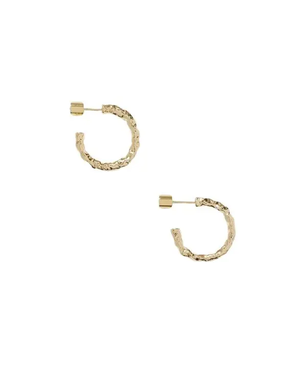 JENNIFER FISHER Hailey -plated Hoop Earrings - Gold