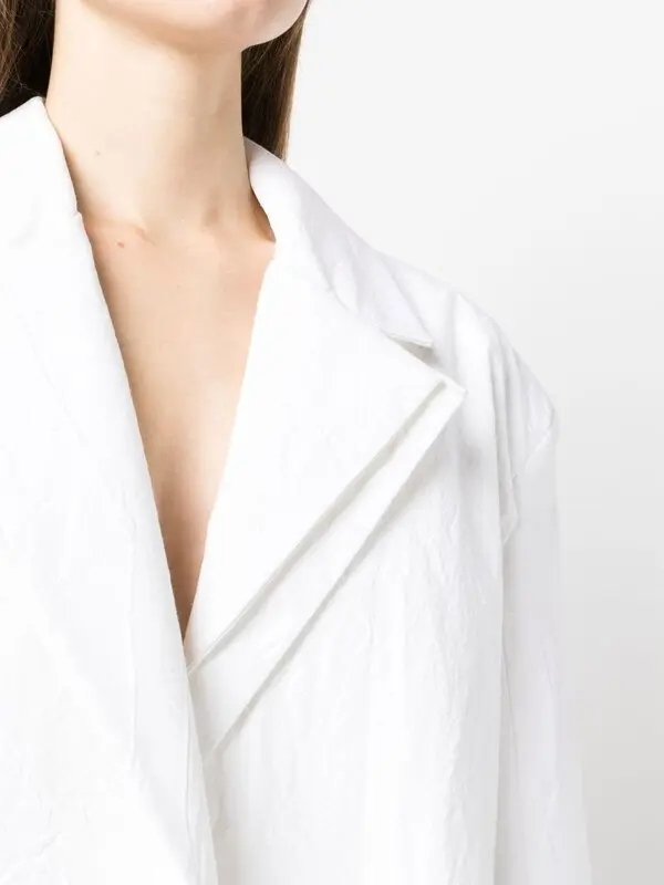IOANA CIOLACU Deconstructed Double-breasted Blazer