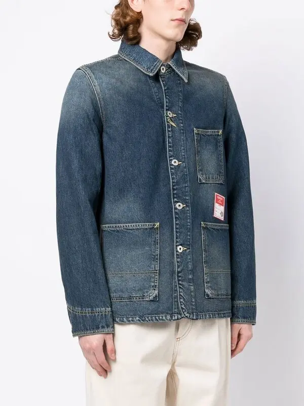 Kenzo Logo-patch Denim Jacket