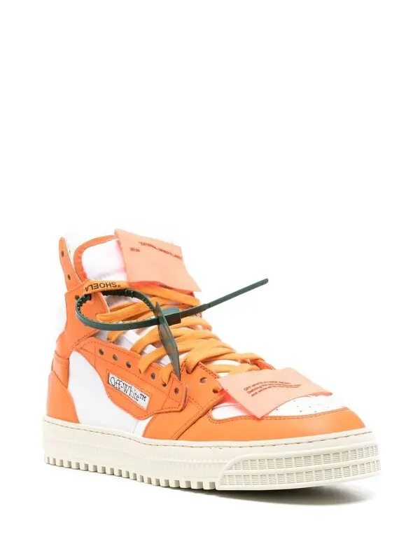 Off-White 3.0 Off Court High-top Sneakers - Orange