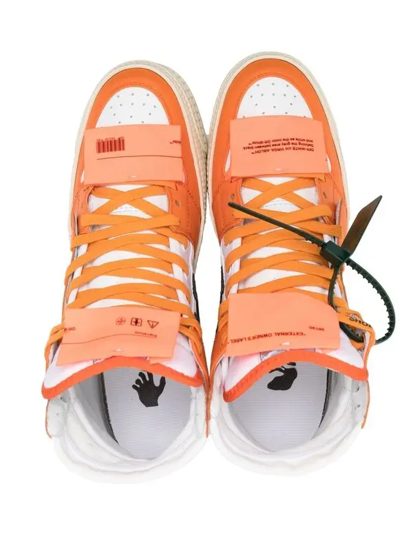 Off-White 3.0 Off Court High-top Sneakers - Orange