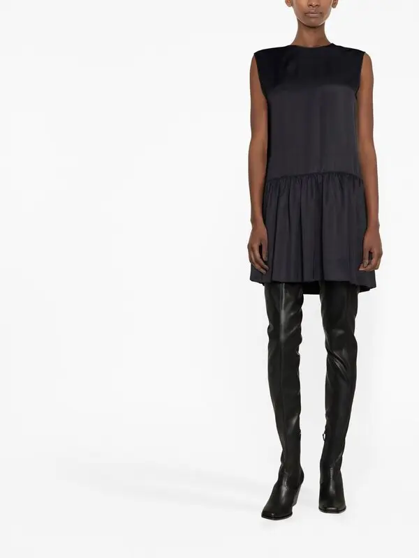 LANVIN Round-neck Mini Dress