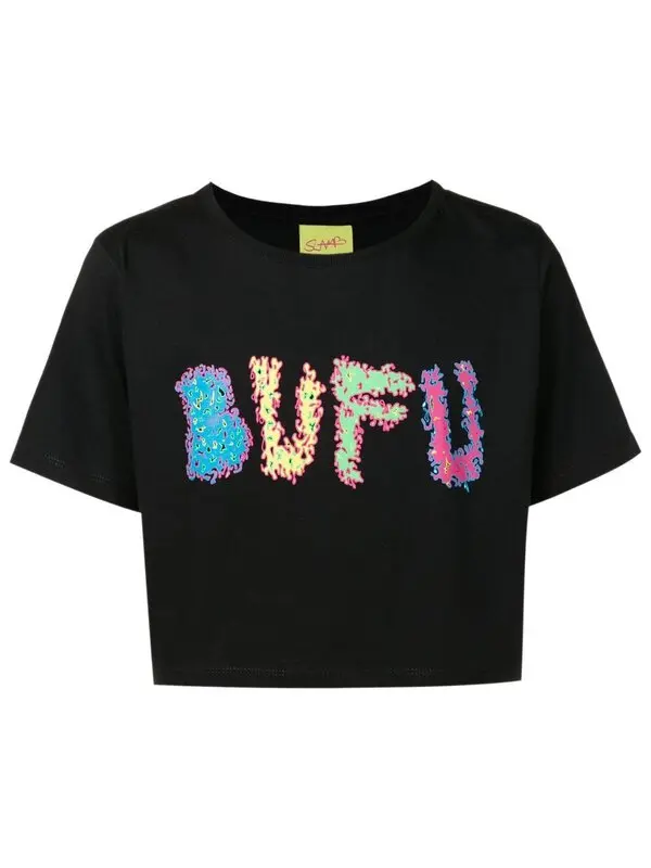 AMIR SLAMA Graphic-print Cotton T-shirt