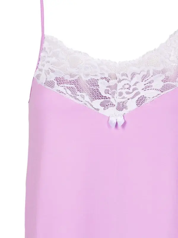 AMIR SLAMA Lace-trim Camisole Nightdress