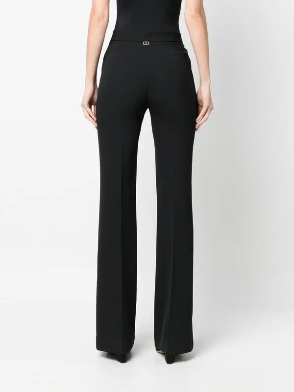 TWINSET High-waisted Flared Trousers