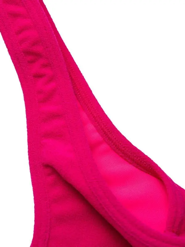 REINA OLGA Terry-cloth Effect Bikini - Pink