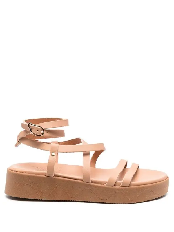ANCIENT GREEK SANDALS Aristea Buckle Sandals - Neutrals