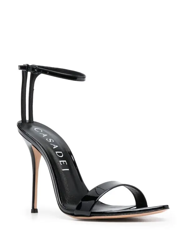 Casadei 115mm Patent Leather Sandals