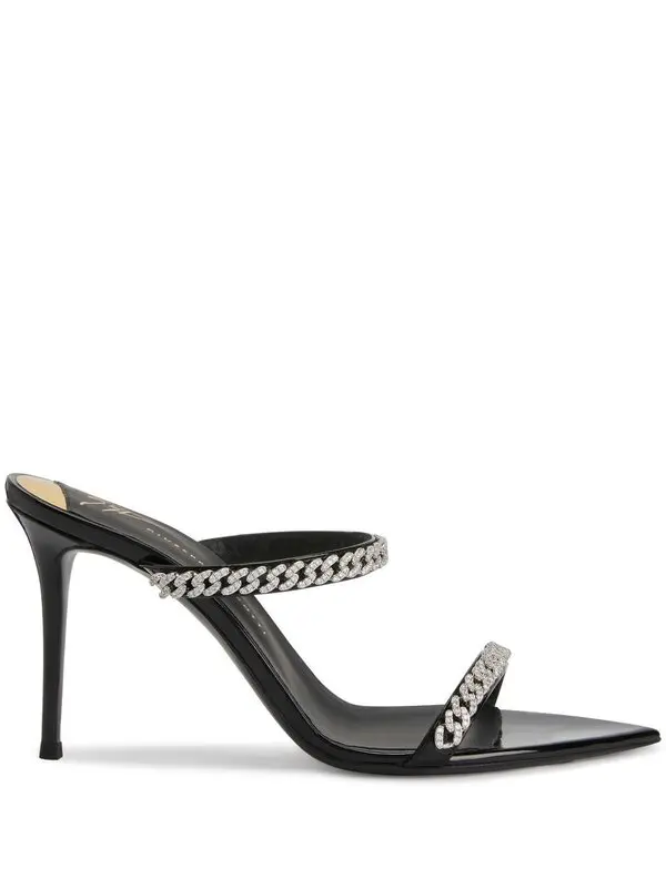 GIUSEPPE ZANOTTI 90mm Intriigo String Sandals