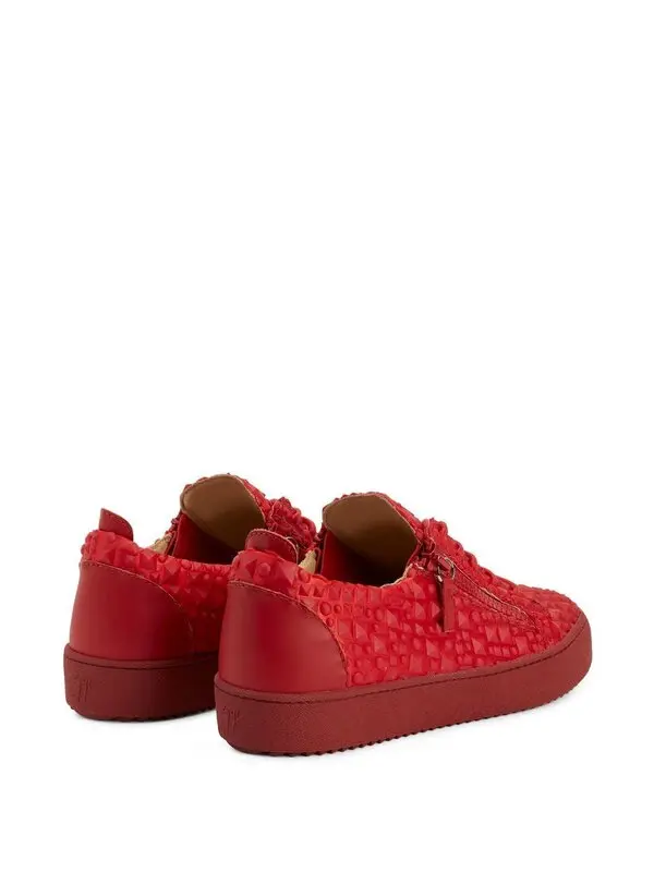 GIUSEPPE ZANOTTI Frankie 3d Low-top Sneakers - Red