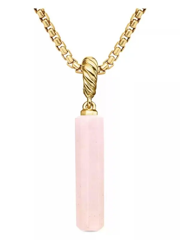 David Yurman 18kt Yellow Opal Amulet - Gold