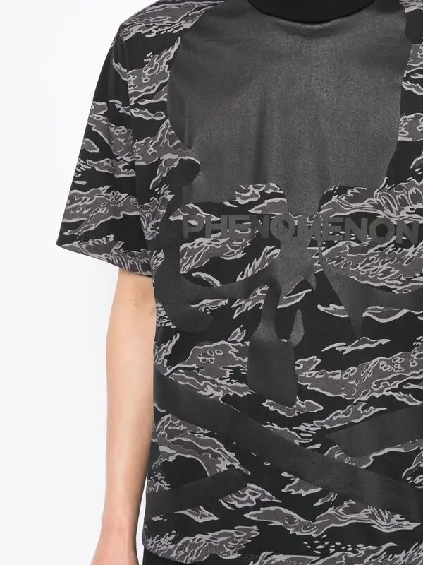 MASTERMIND WORLD Camouflage-print Short-sleeved T-shirt