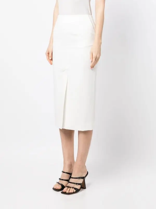 Matériel Pencil Midi Skirt